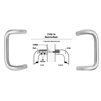 Rockwood Manufacturing BF158BTB16 - Miscellaneous Door Hardware | QH