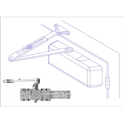 Arrow DC516-1 - Complete Surface Closers - Surface Mounted Closers | QH